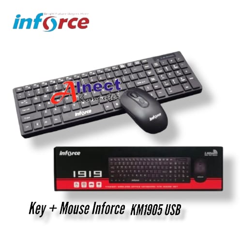 Jual KEYBOARD INFORCE KM1905 USB - Keyboard USB/PS2 - Alnect Komputer ...