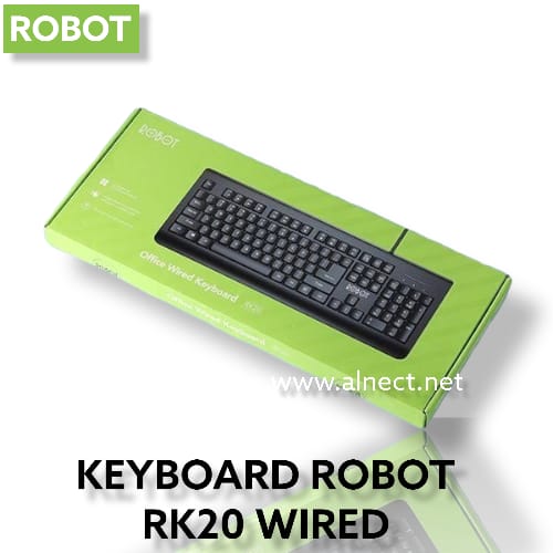 Jual KEYBOARD ROBOT RK20 WIRED - Keyboard USB/PS2 - Alnect Komputer ...