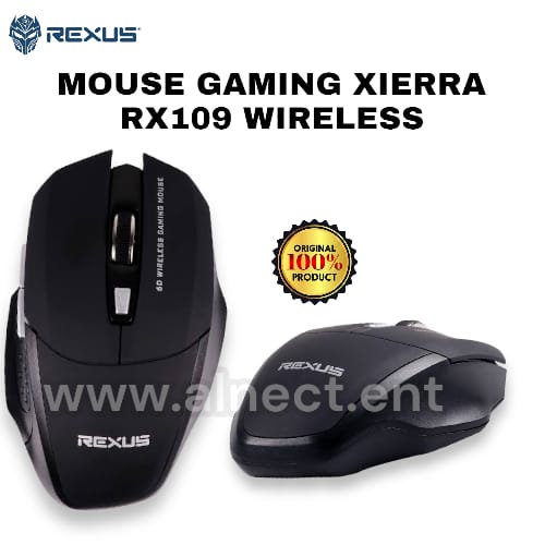 Jual Mouse Rexus Wireless Gaming Xierra 109 - Mouse Wireless - Alnect ...