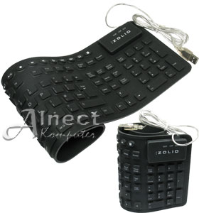 Jual Keyboard USB Fleksibel Multimedia Zolid - Keyboard USB/PS2 ...