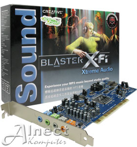 Jual Sound Card PCI 32bit Creative Sound Blaster X-Fi Xtreme Audio ...